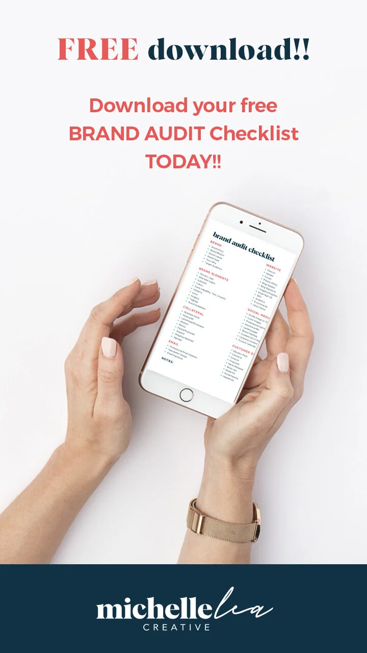 Branding 101: Free Brand Audit Checklist — Michelle Lea Creative