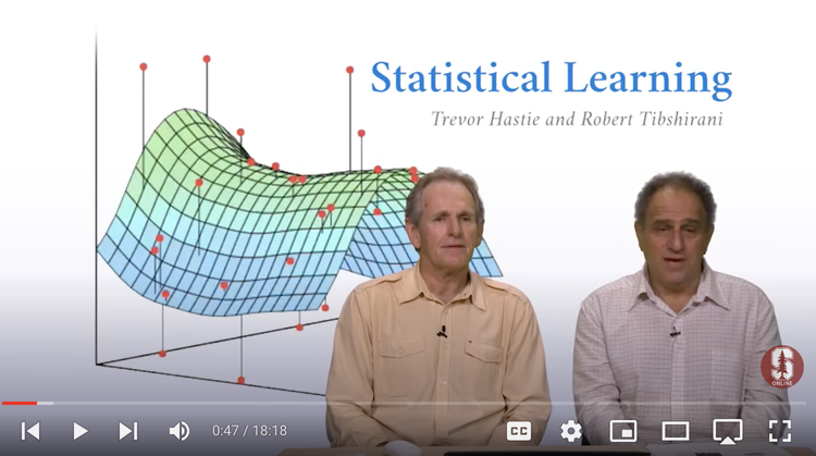 Online Courses — An Introduction to Statistical Learning