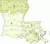 Louisiana Appellate Map | Louisiana Circuit Courts — Montiel Hodge