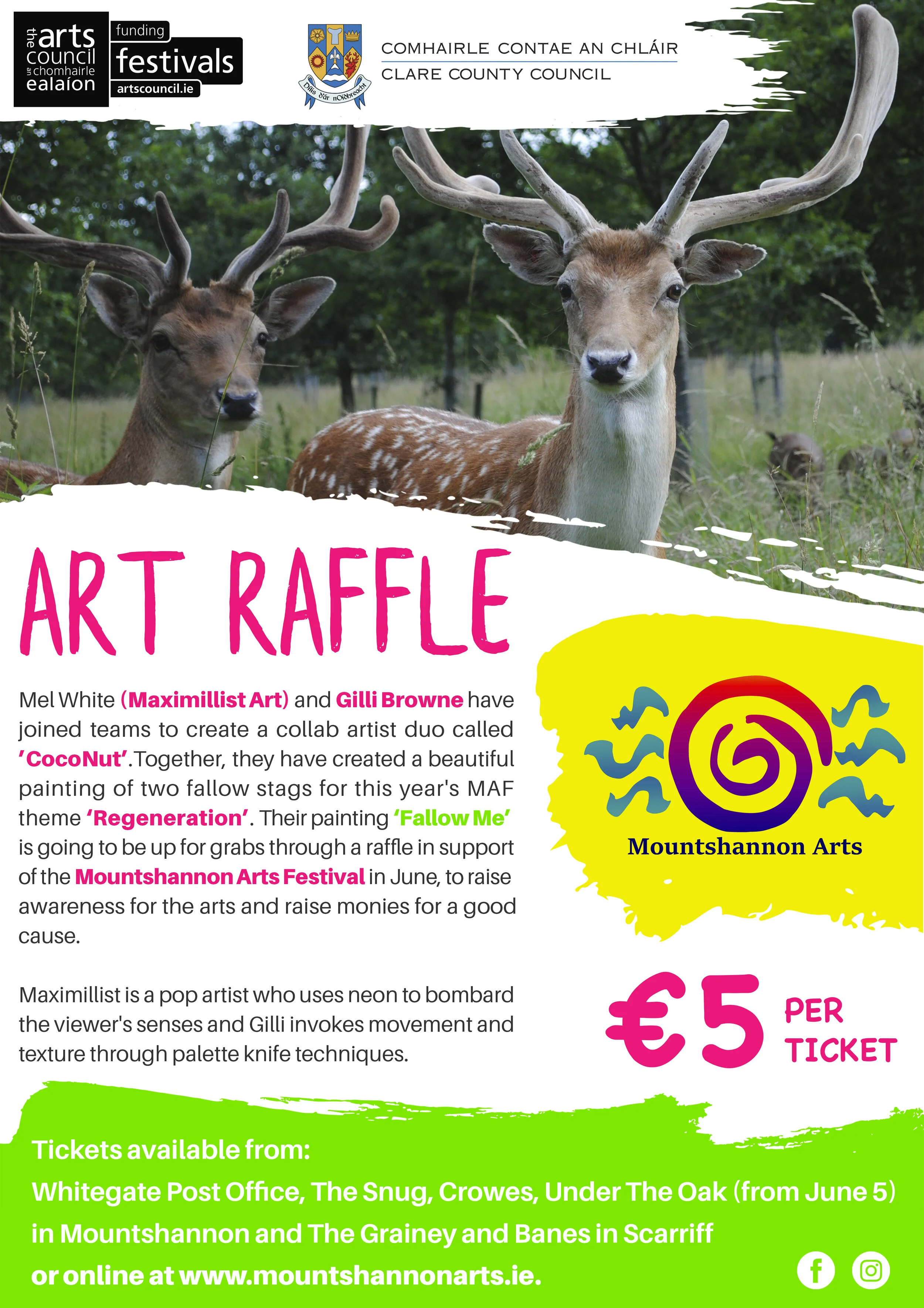 Fallow Me Art Raffle - Mountshannon Arts Festival June 4 - 7 ...