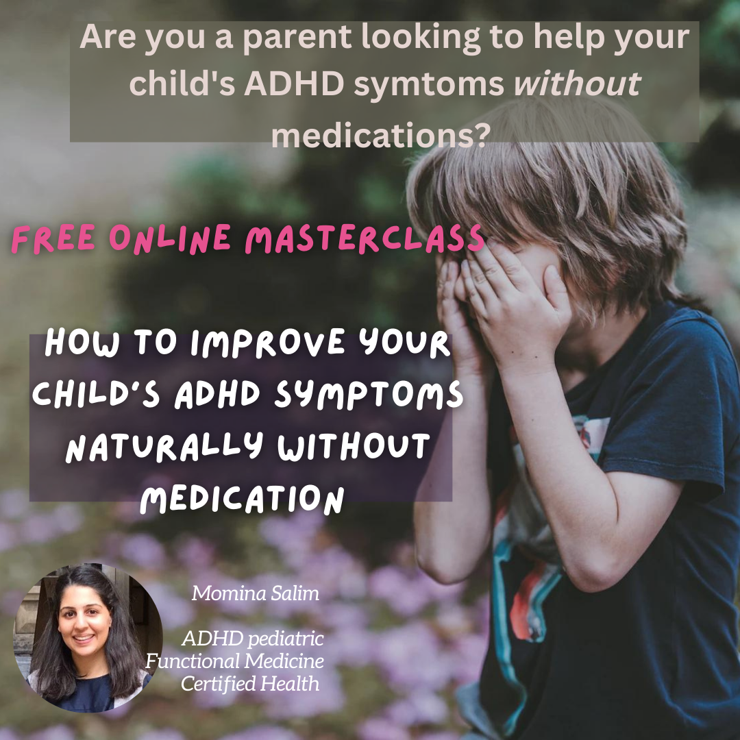Free Masterclass: How to improve your child’s ADHD symptoms Naturally ...