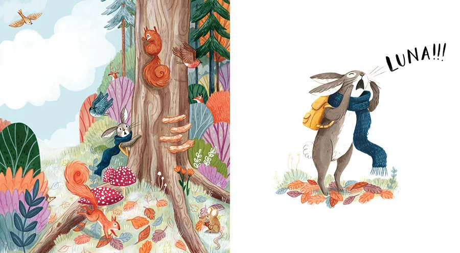 A Little Bit Brave — Nicola Kinnear Illustration