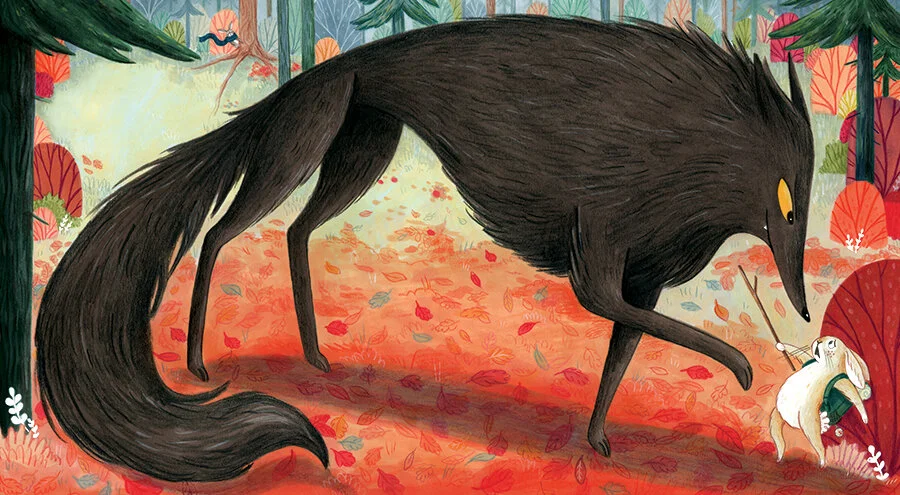 A Little Bit Brave — Nicola Kinnear Illustration