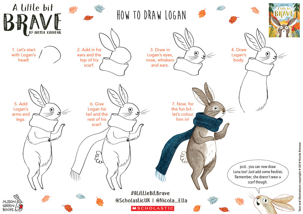 A Little Bit Brave — Nicola Kinnear Illustration