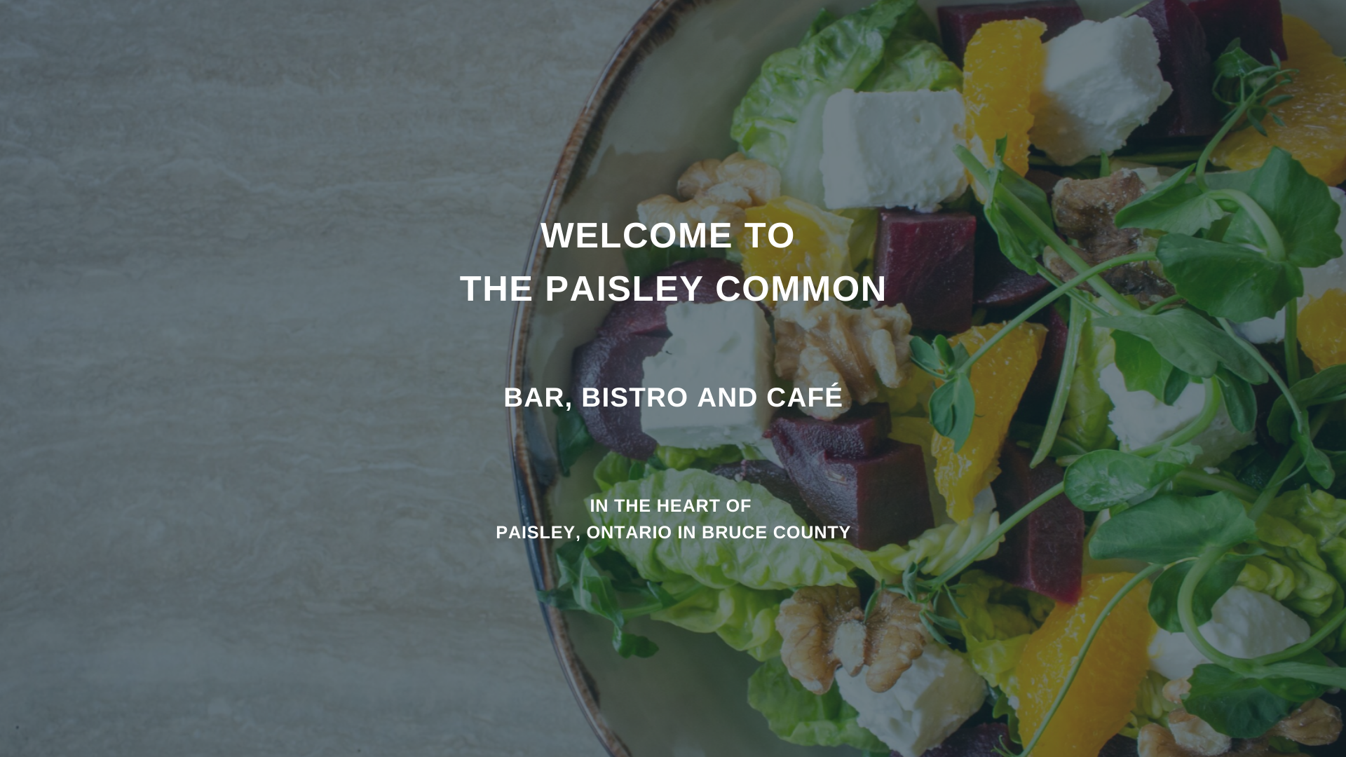 The Paisley Common – Bar and Bistro in Paisley, Ontario