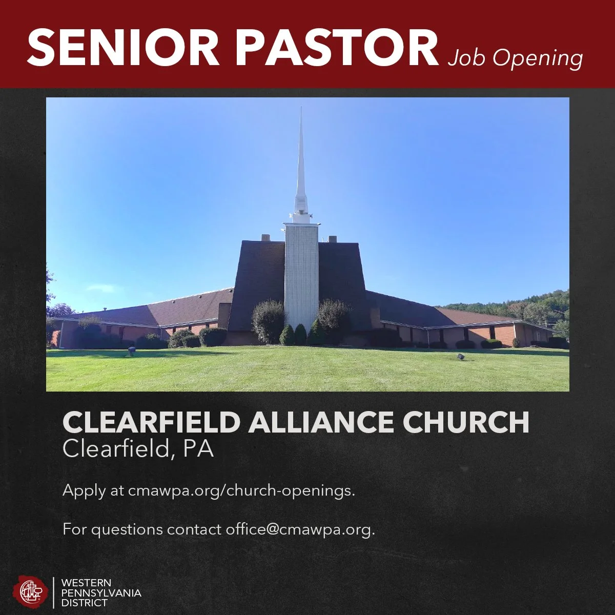 Ministry Openings — WPA District of The Alliance