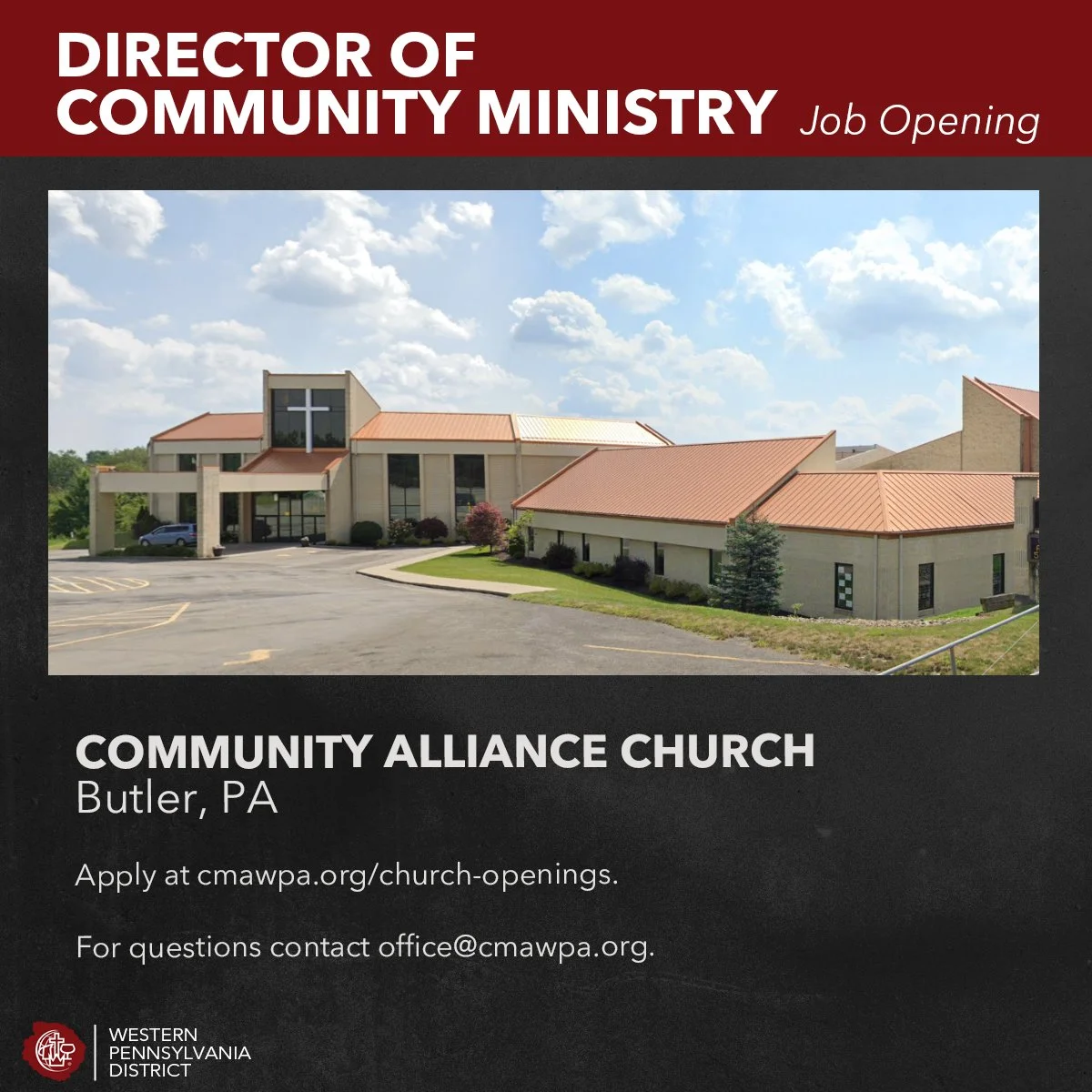 Ministry Openings — WPA District of The Alliance