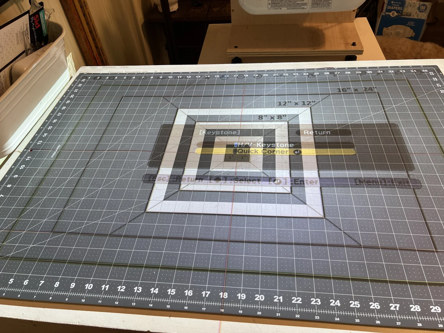 Using Quick Corners on an Epson UST — Dailey Sews & Stuff