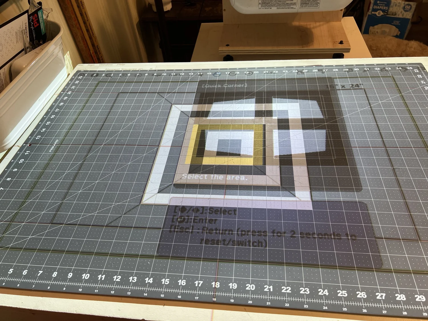 Using Quick Corners on an Epson UST — Dailey Sews & Stuff