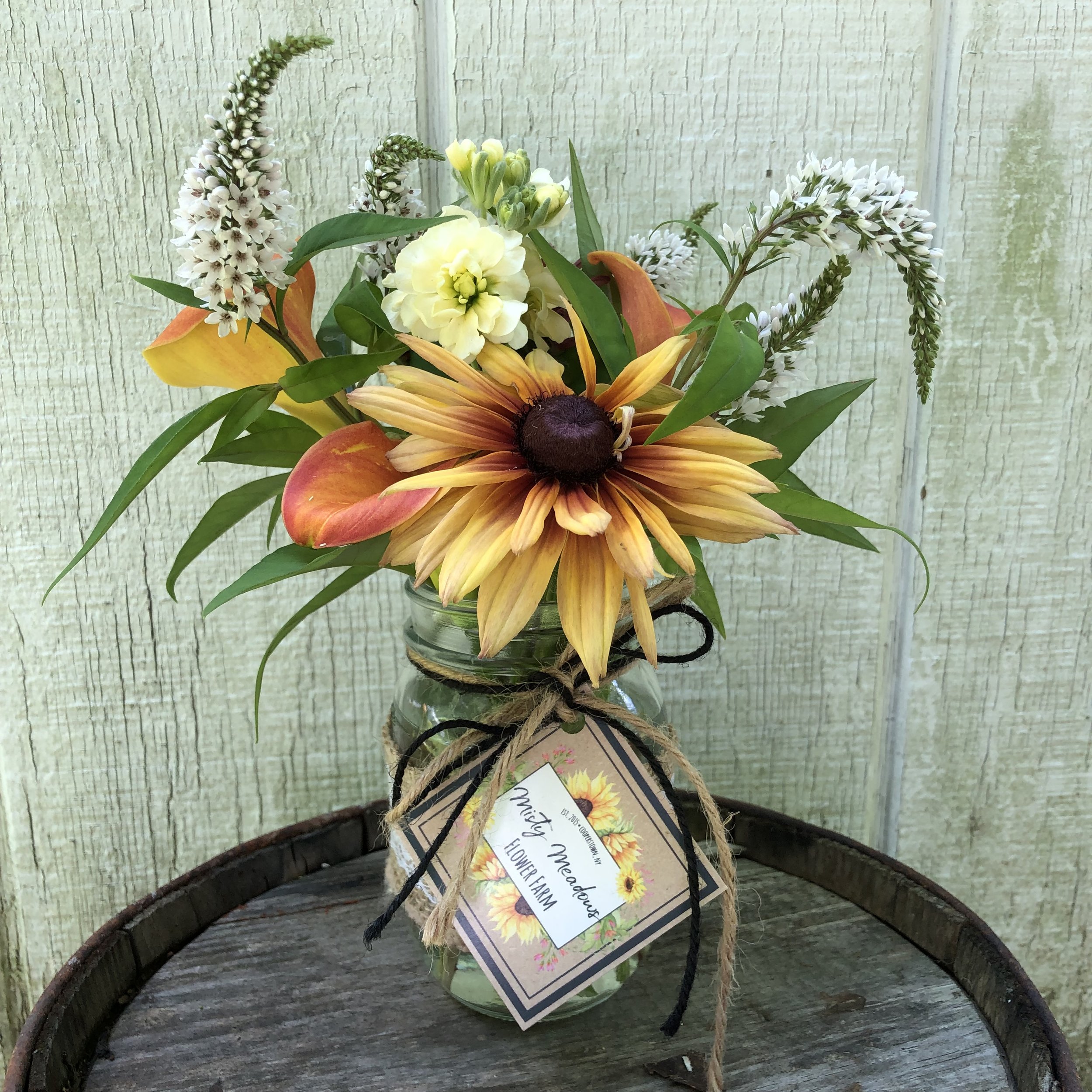 Flower Arrangements, Sustainably Grown, Local Delivery!