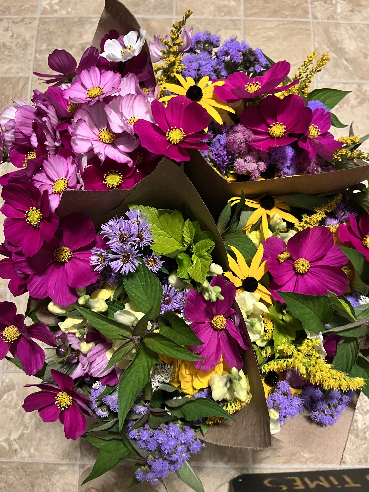 Flower Arrangements, Sustainably Grown, Local Delivery!