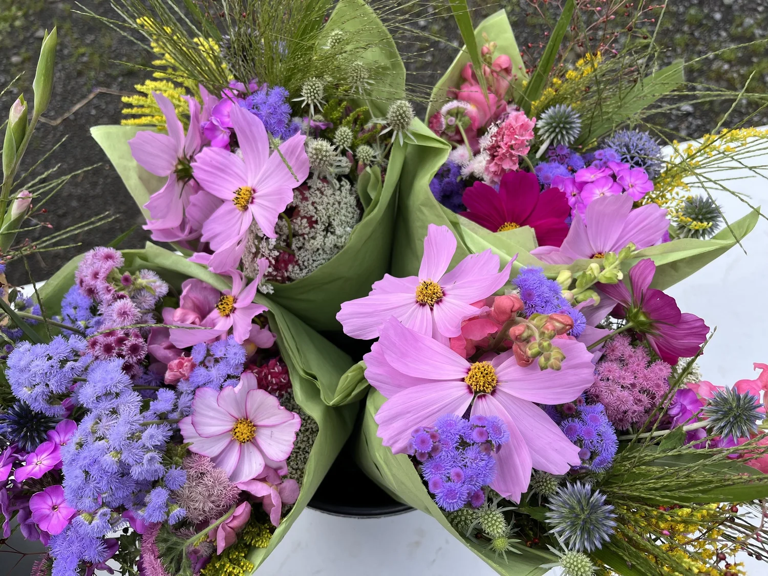Flower Arrangements, Sustainably Grown, Local Delivery!