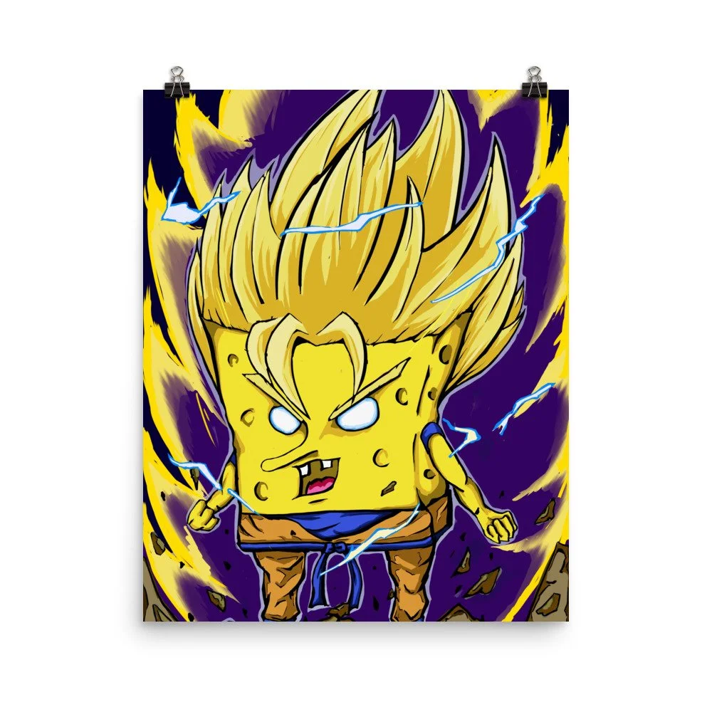Super Saiyan Spongebob