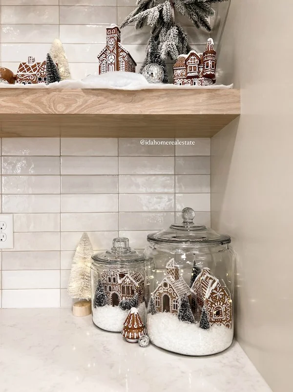 DIY Pottery Barn-Inspired Gingerbread Village: Thrifty and Festive ...
