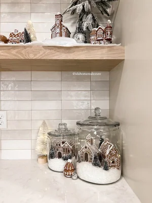 DIY Pottery Barn-Inspired Gingerbread Village: Thrifty and Festive ...