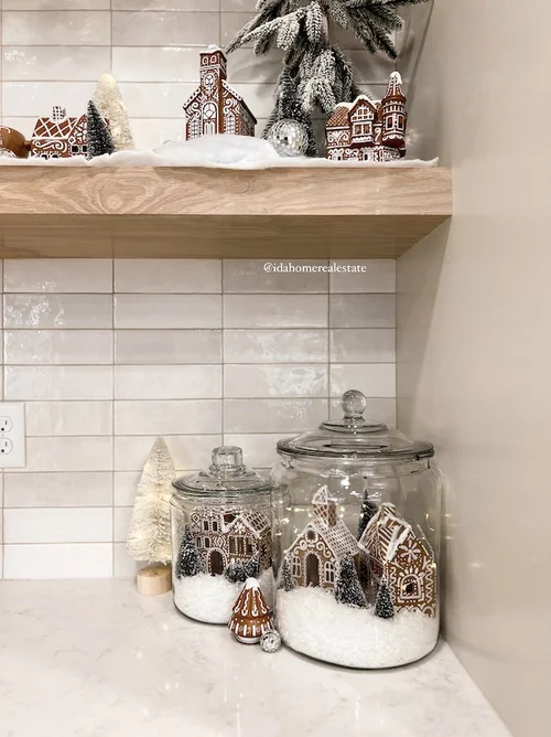 DIY Pottery Barn-Inspired Gingerbread Village: Thrifty and Festive ...