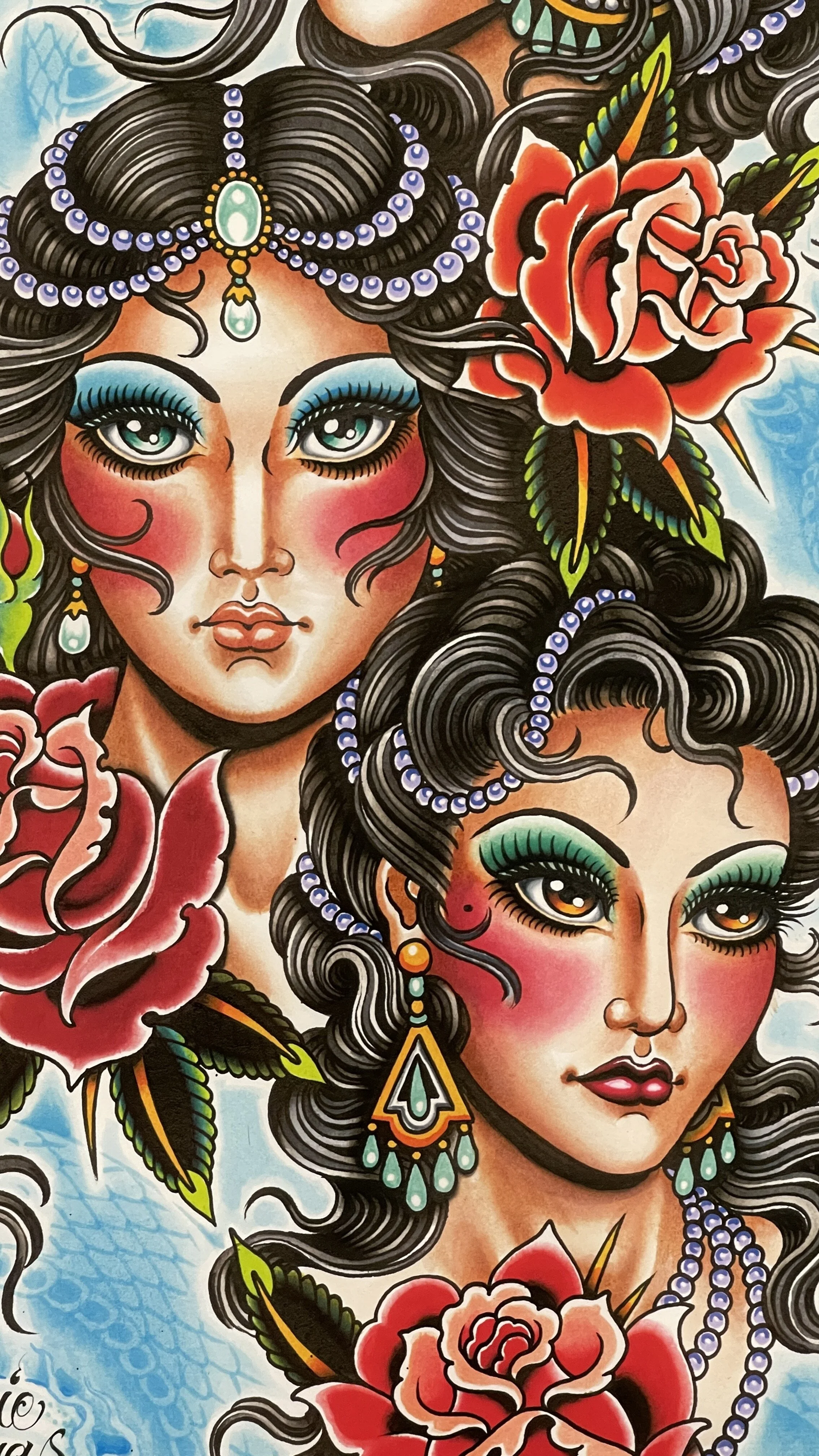 Friday 13th Flash Sheet - Valerie — Modern Classic tattoo