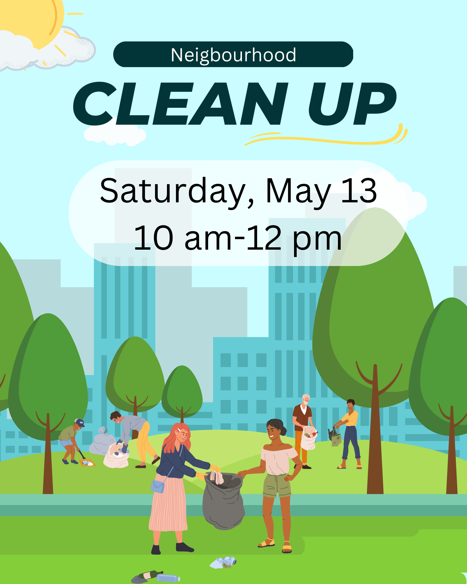 Neighbourhood Clean up - May 13 — All Saints Anglican Church Winnipeg