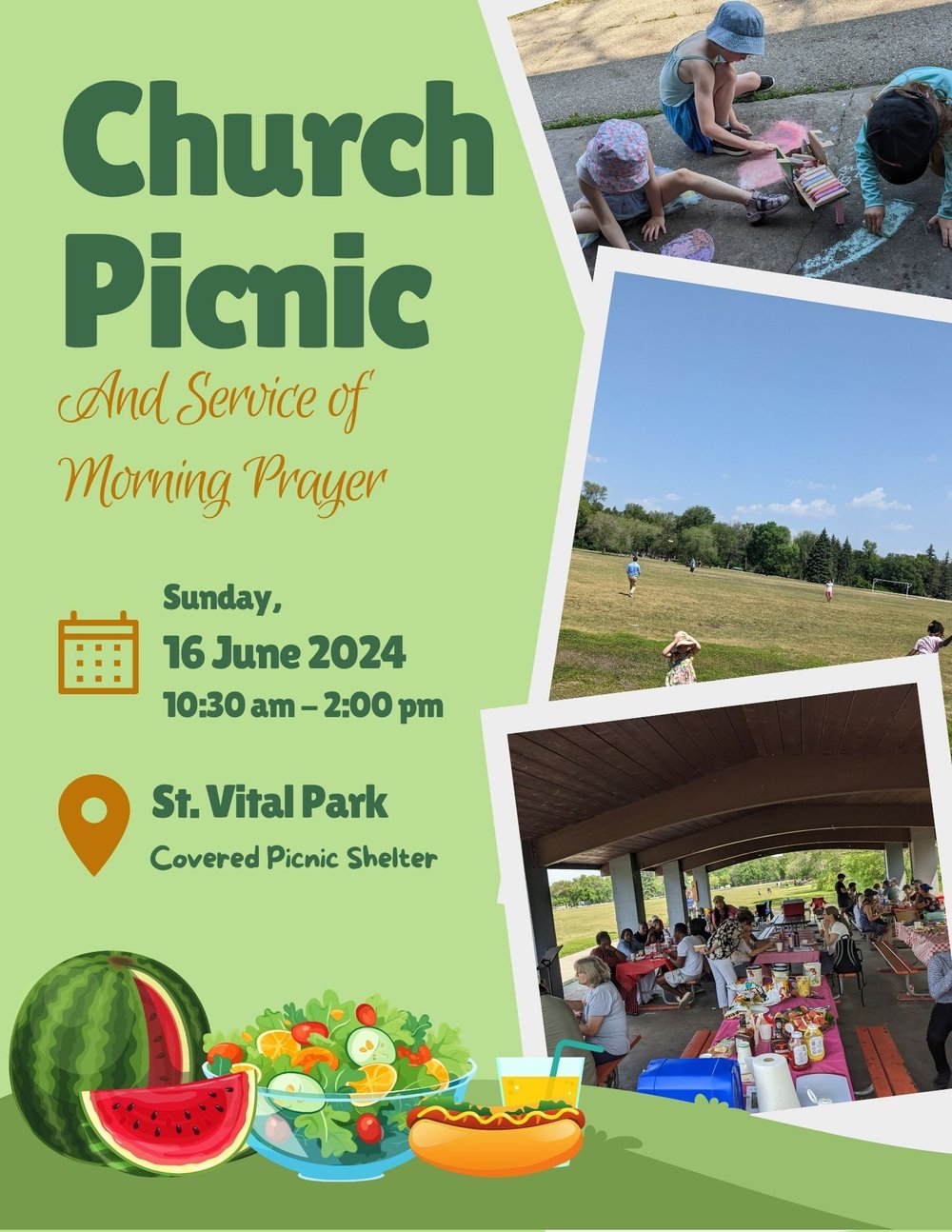 Church Picnic — All Saints Anglican Church Winnipeg