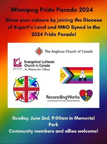 Pride Parade this Sunday — All Saints Anglican Church Winnipeg