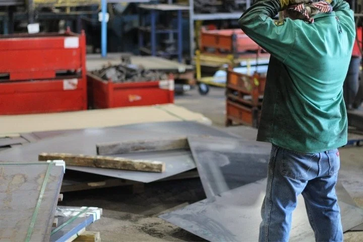 Sheet Metal Storage Racks Solve Floor Space Problems