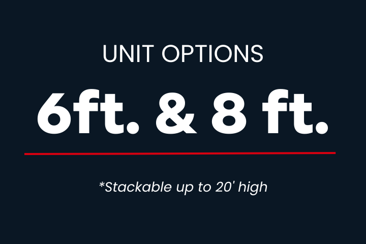 Improve Floor Space with Stackable Sheet Metal Storage Racks!
