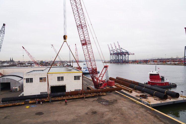Marine and Rail Terminal in the Port of New York and Elizabeth, New ...