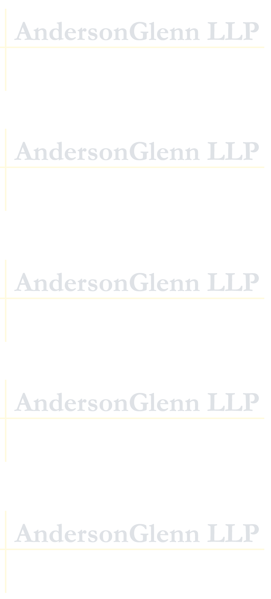 John J. Glenn — AndersonGlenn LLP