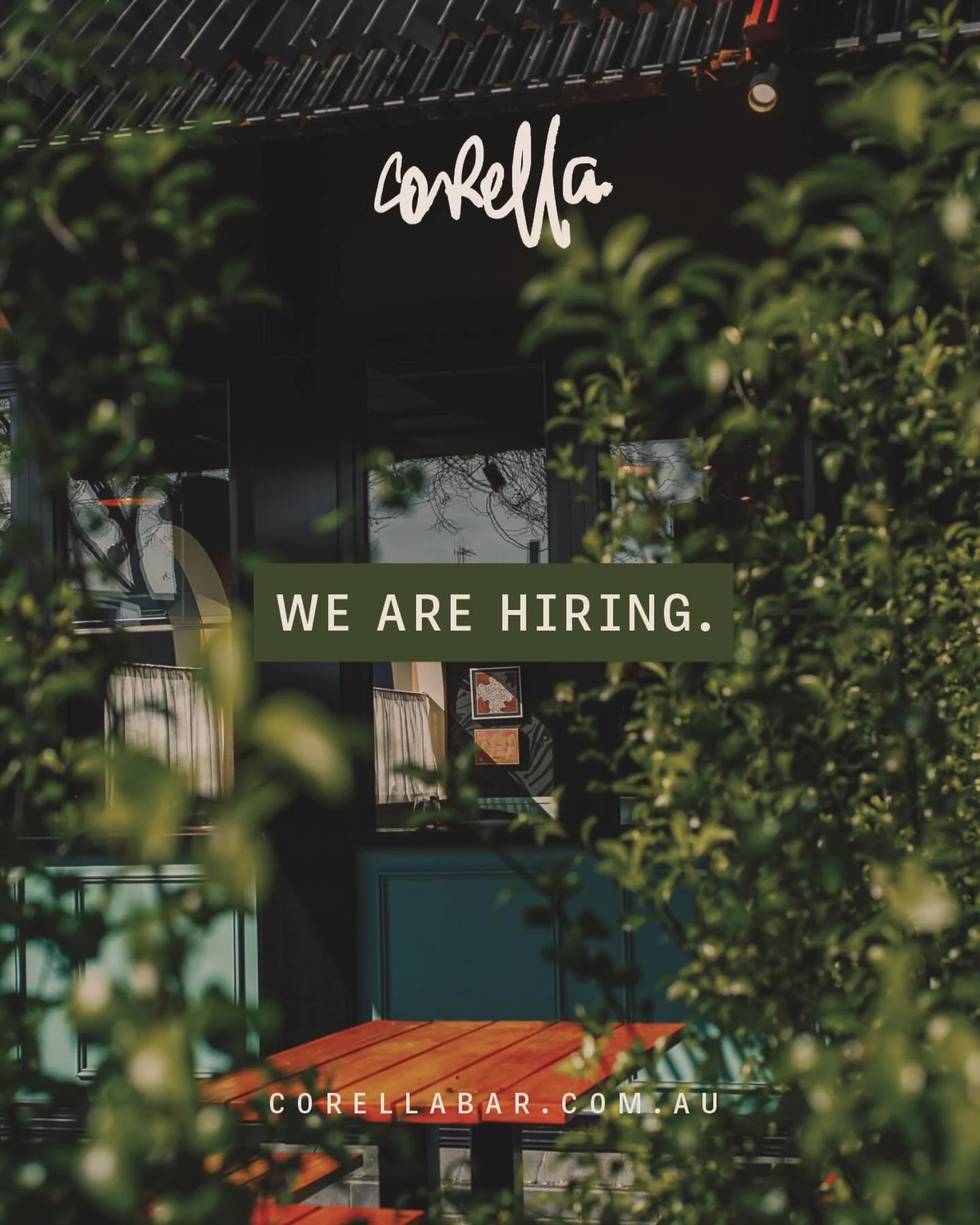 Corella Restaurant & Bar | Braddon | Open Lunch & Dinner