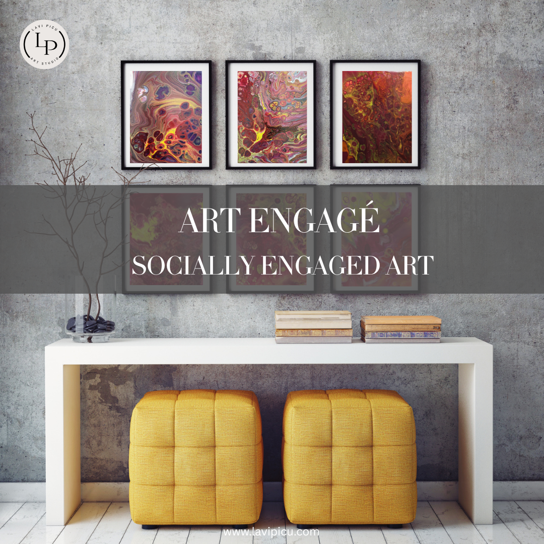 Art Engagé: When Creativity Becomes a Voice — Lavi Picu Art