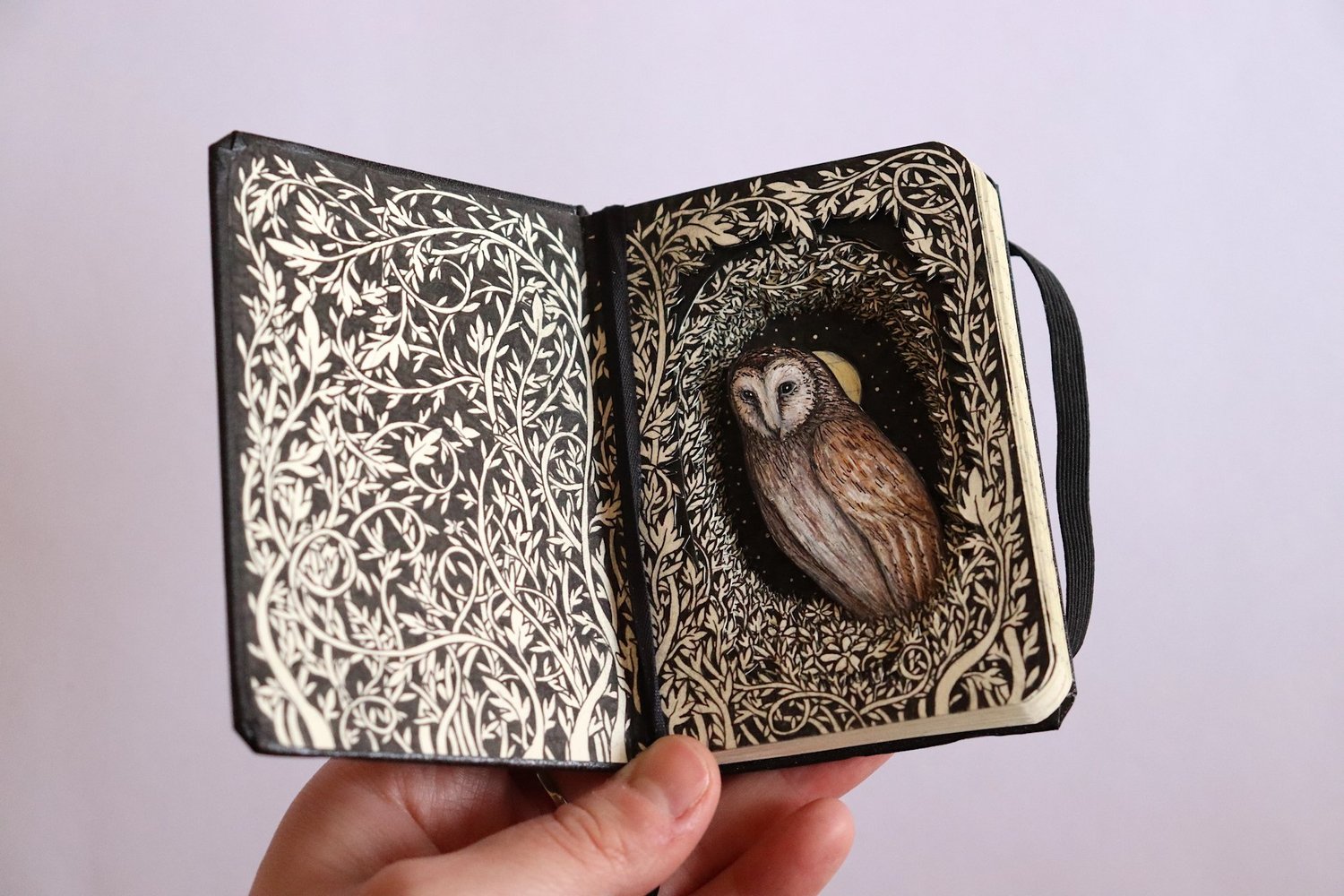 Isobelle Ouzman - "Familiars" Altered Book Series