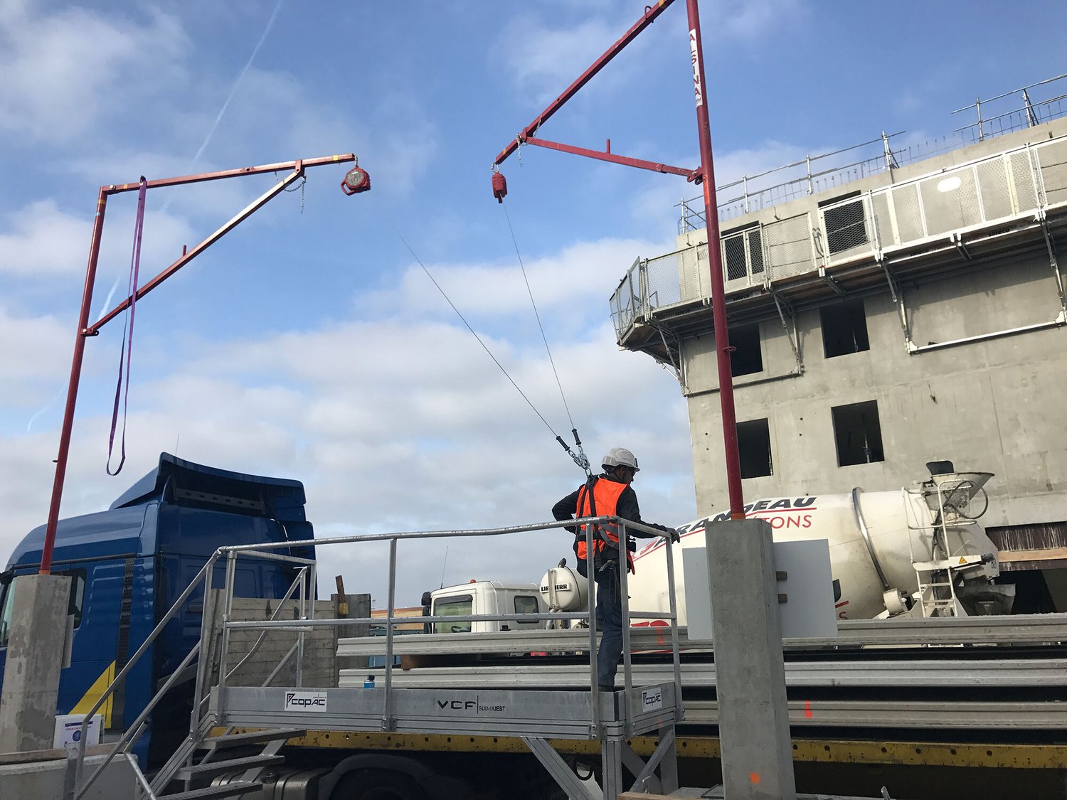 Novakorp Systems _ Escalier de chantier provisoire – CCDHF