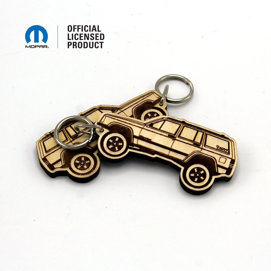 Jeep Cherokee (XJ) nameplate badges — Azzy's Design Works