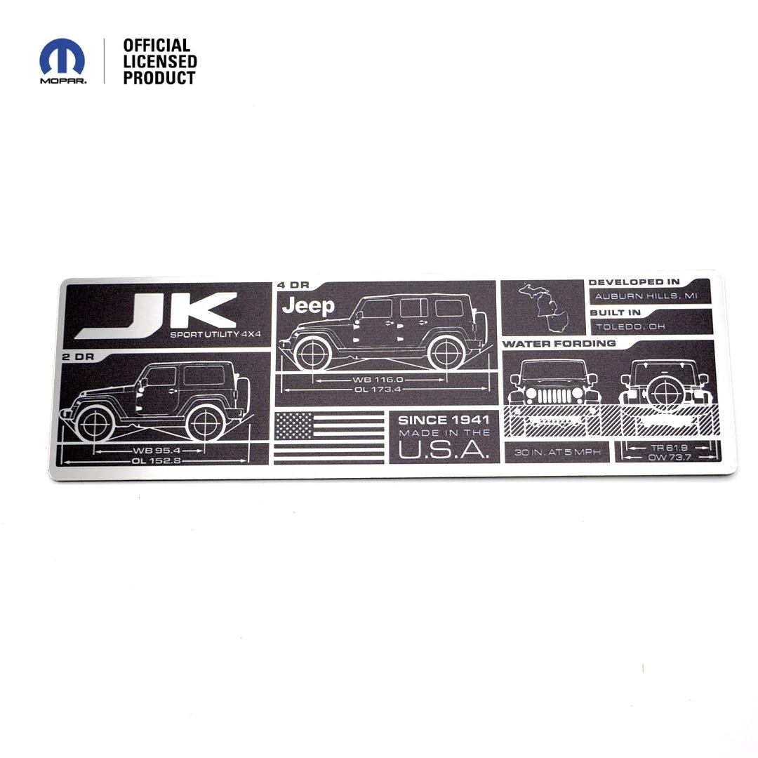 Gladiator JT -- Tailgate Lettering Kit — Azzy's Design Works