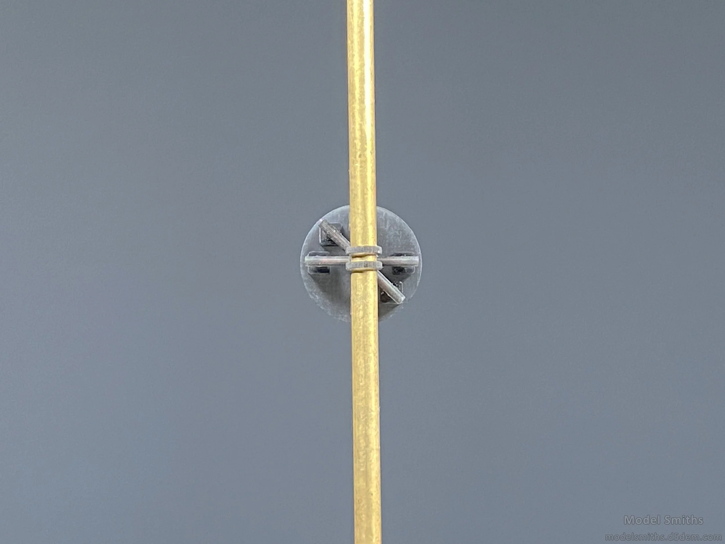 HO Scale PL Signal Trackside Mast Kit — D5 DEM Model Smiths
