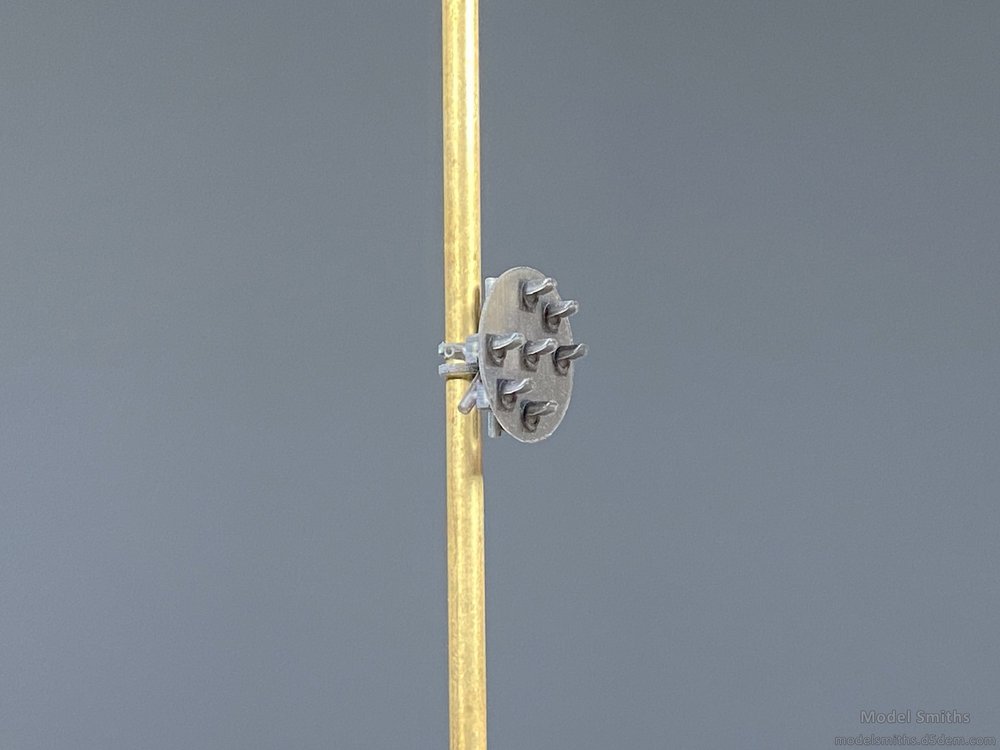 HO Scale PL Signal Trackside Mast Kit — D5 DEM Model Smiths