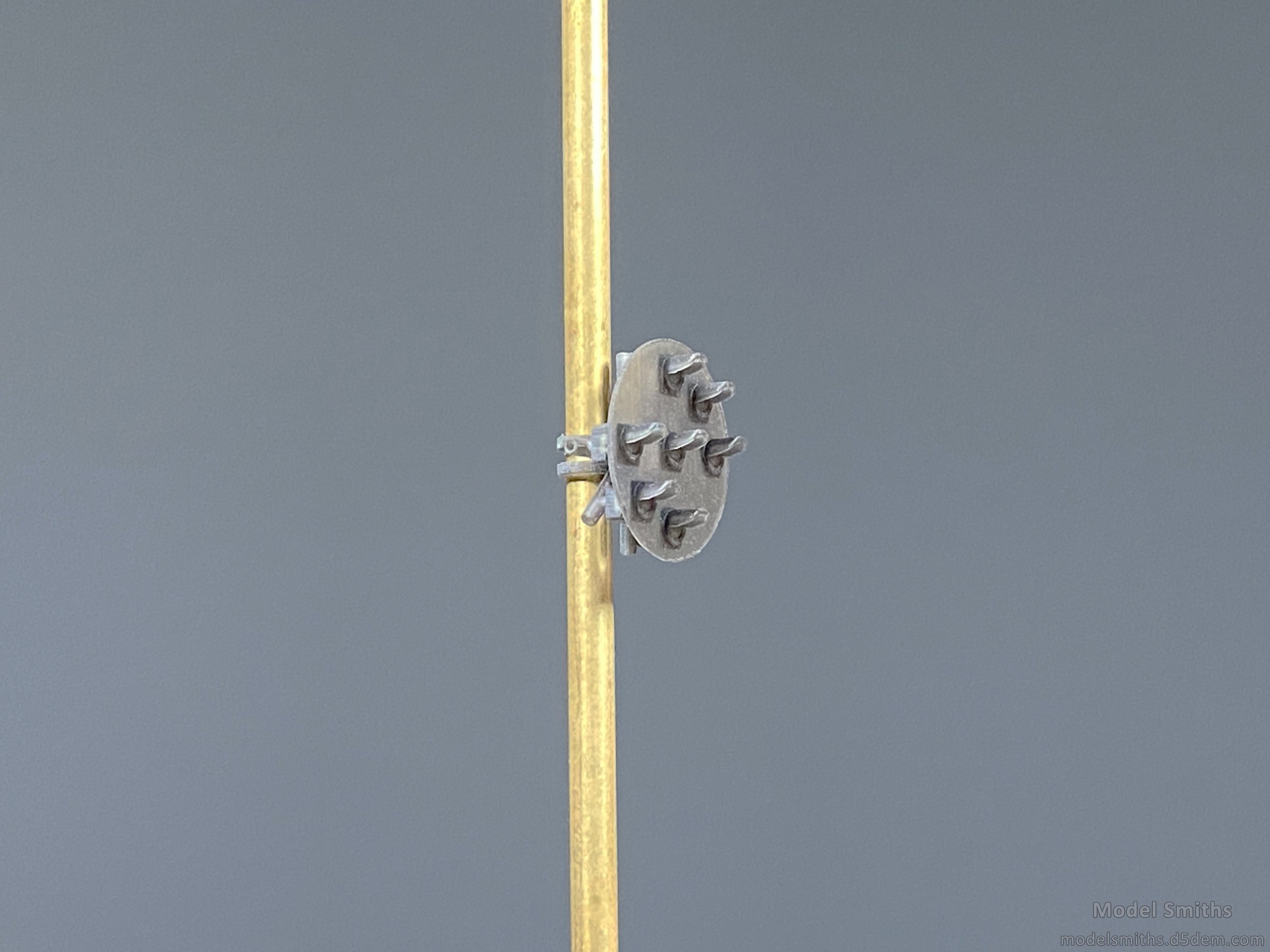 HO Scale PL Signal Trackside Mast Kit — D5 DEM Model Smiths