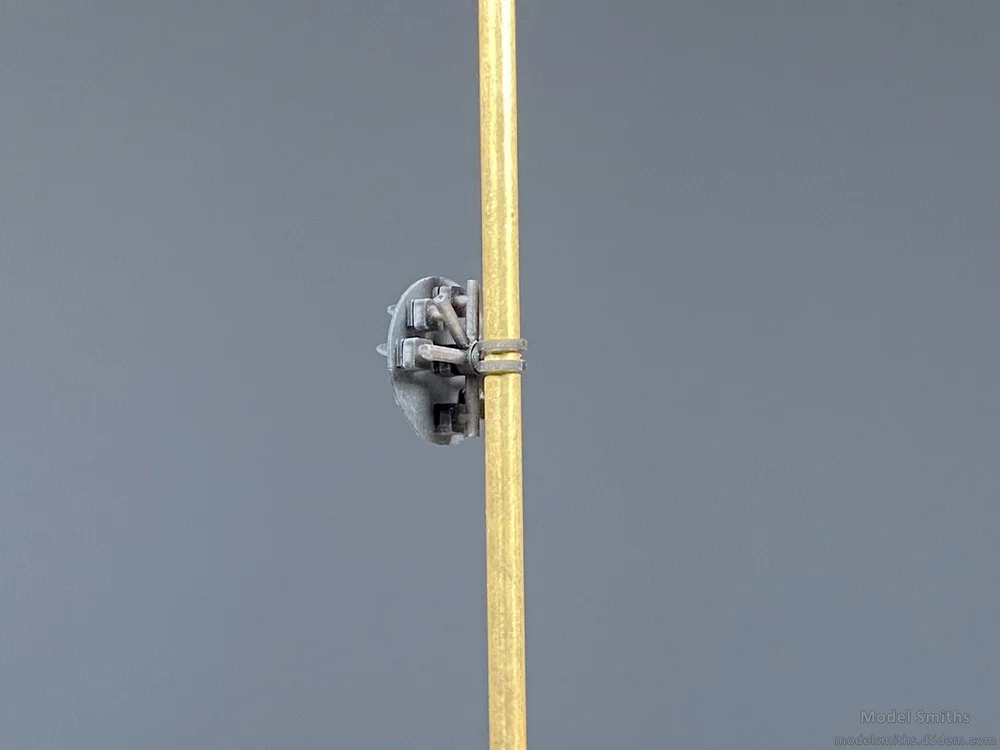 HO Scale PL Signal Trackside Mast Kit — D5 DEM Model Smiths