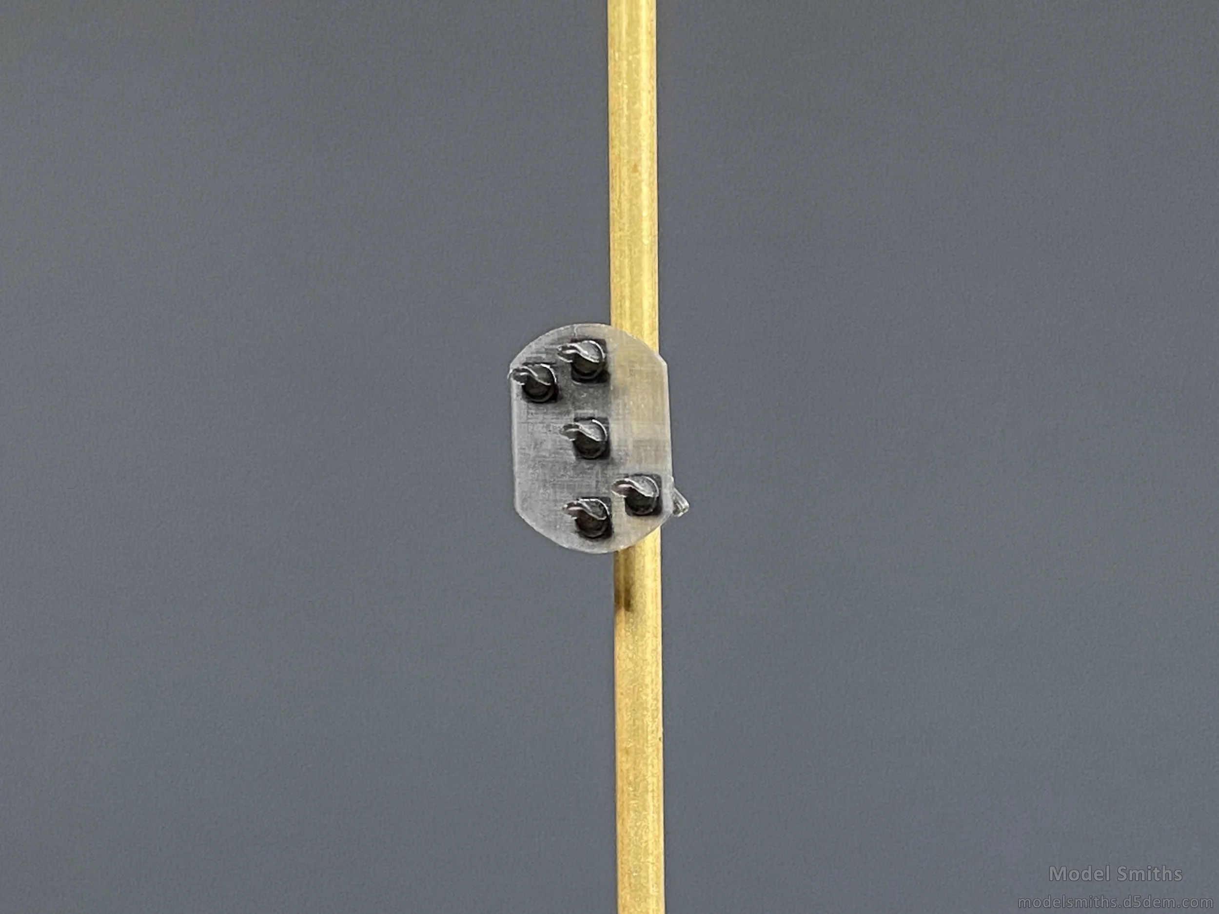 HO Scale PL Signal Trackside Mast Kit — D5 DEM Model Smiths