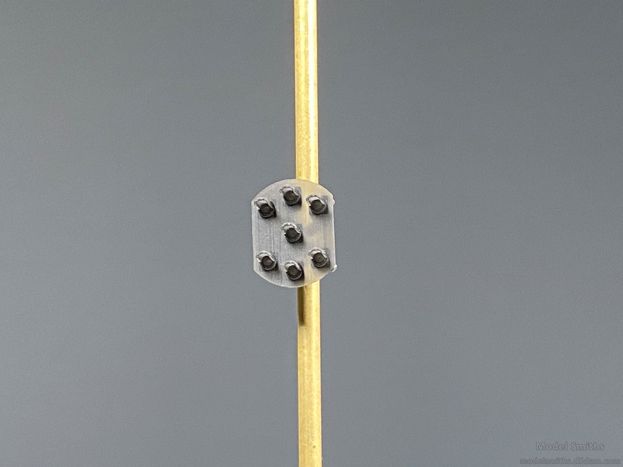 HO Scale PL Signal Trackside Mast Kit — D5 DEM Model Smiths