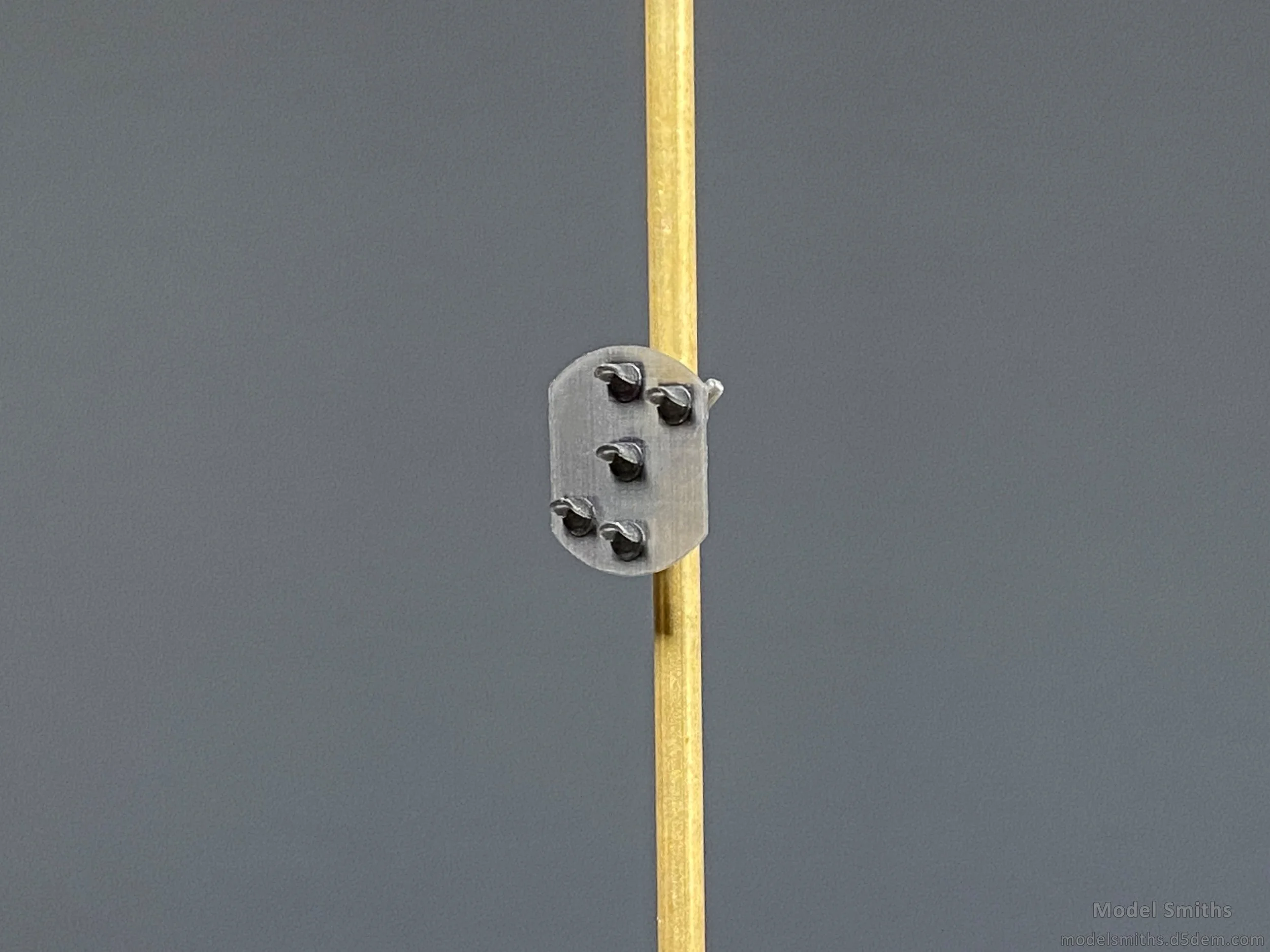 HO Scale PL Signal Trackside Mast Kit — D5 DEM Model Smiths