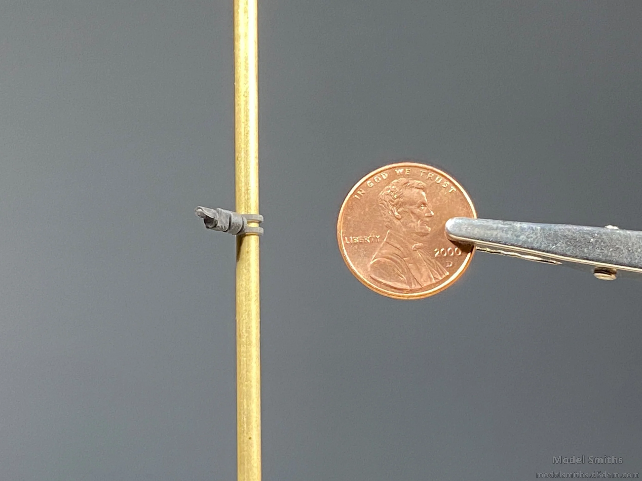 HO Scale PL Signal Trackside Mast Kit — D5 DEM Model Smiths