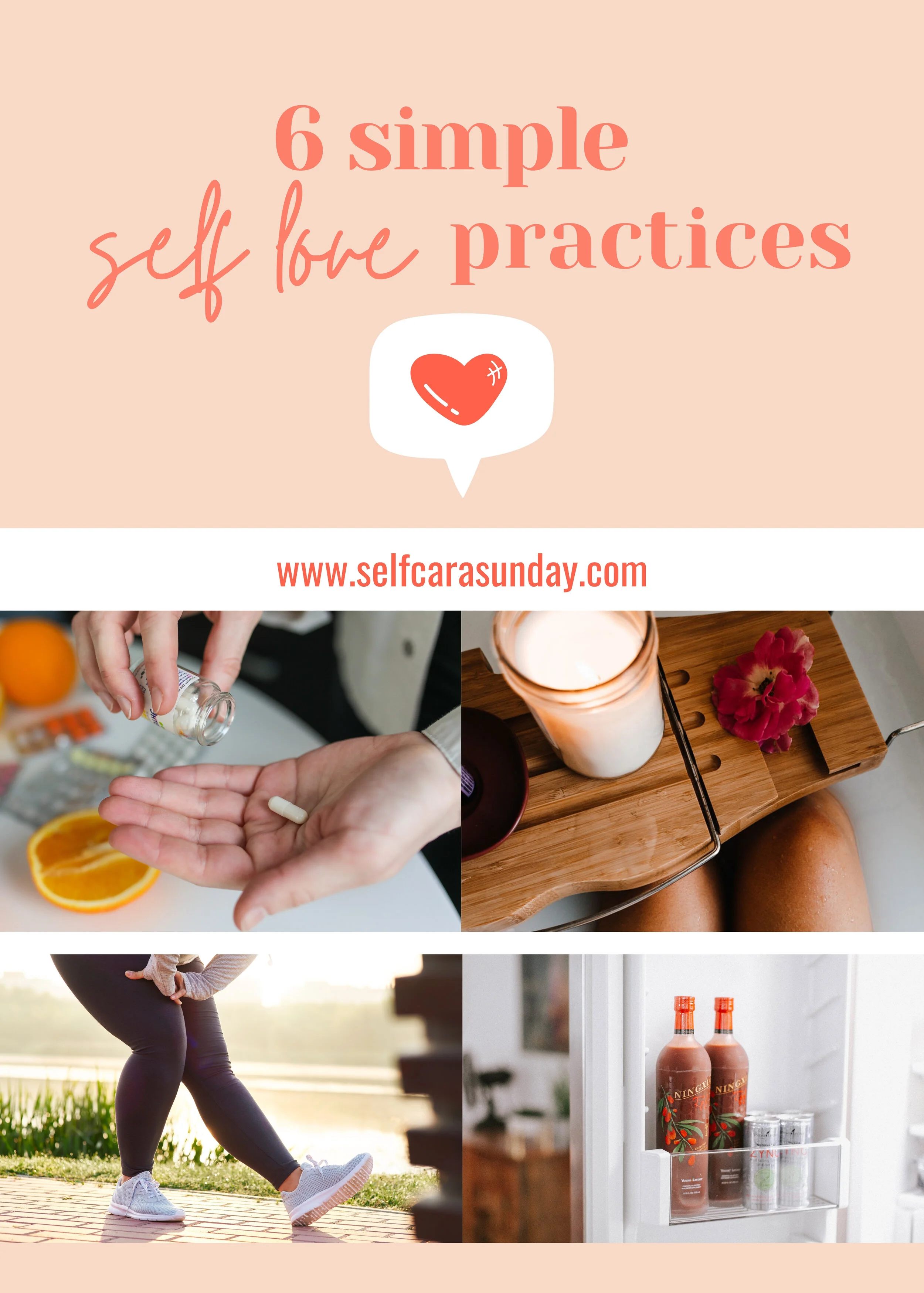 6 simple self love practices — Self Cara Sunday