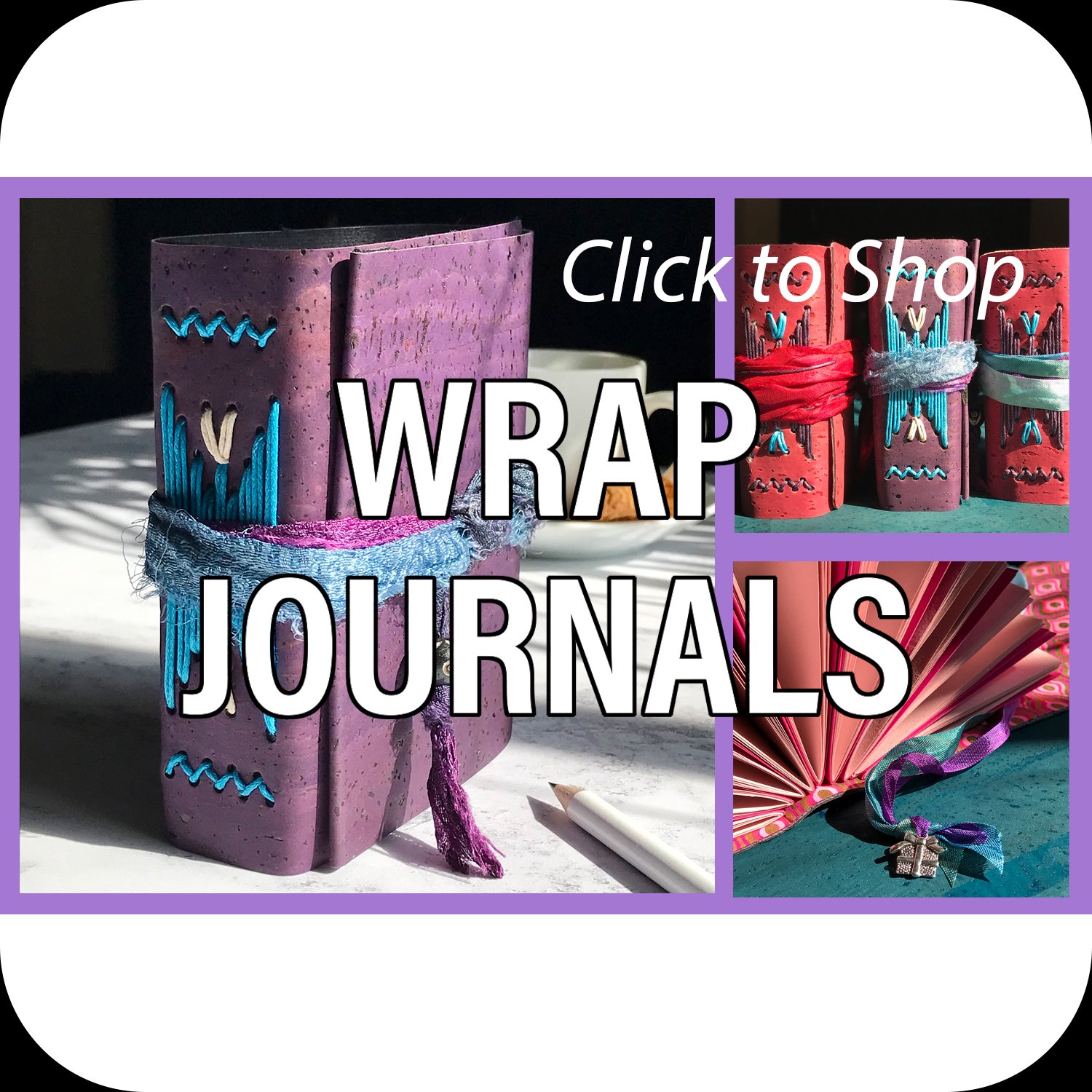 Handmade Journals, Notebooks, Clamshells and Slipcases