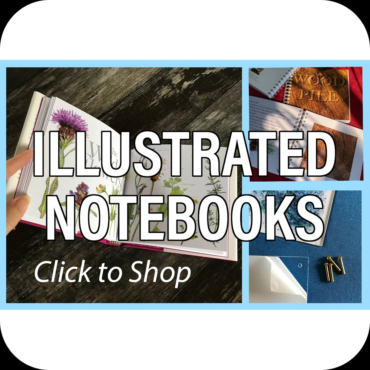 Handmade Journals, Notebooks, Clamshells and Slipcases