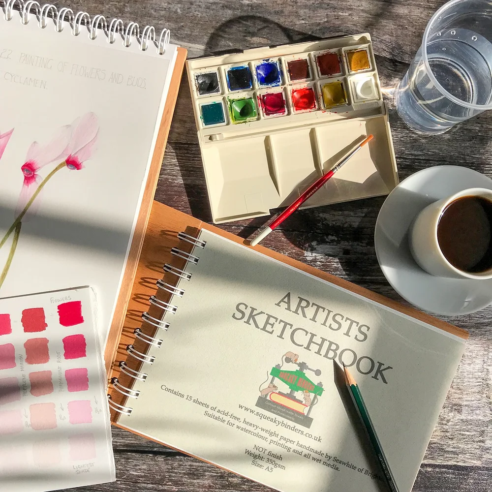 Artist's Sketchbooks — SQUEAKY BINDERS