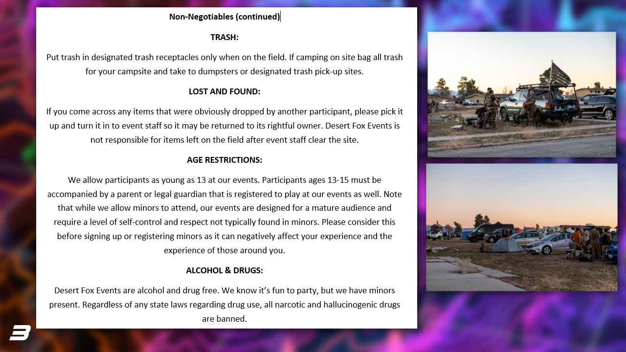 Gallery 1 — Desert Fox Airsoft Events