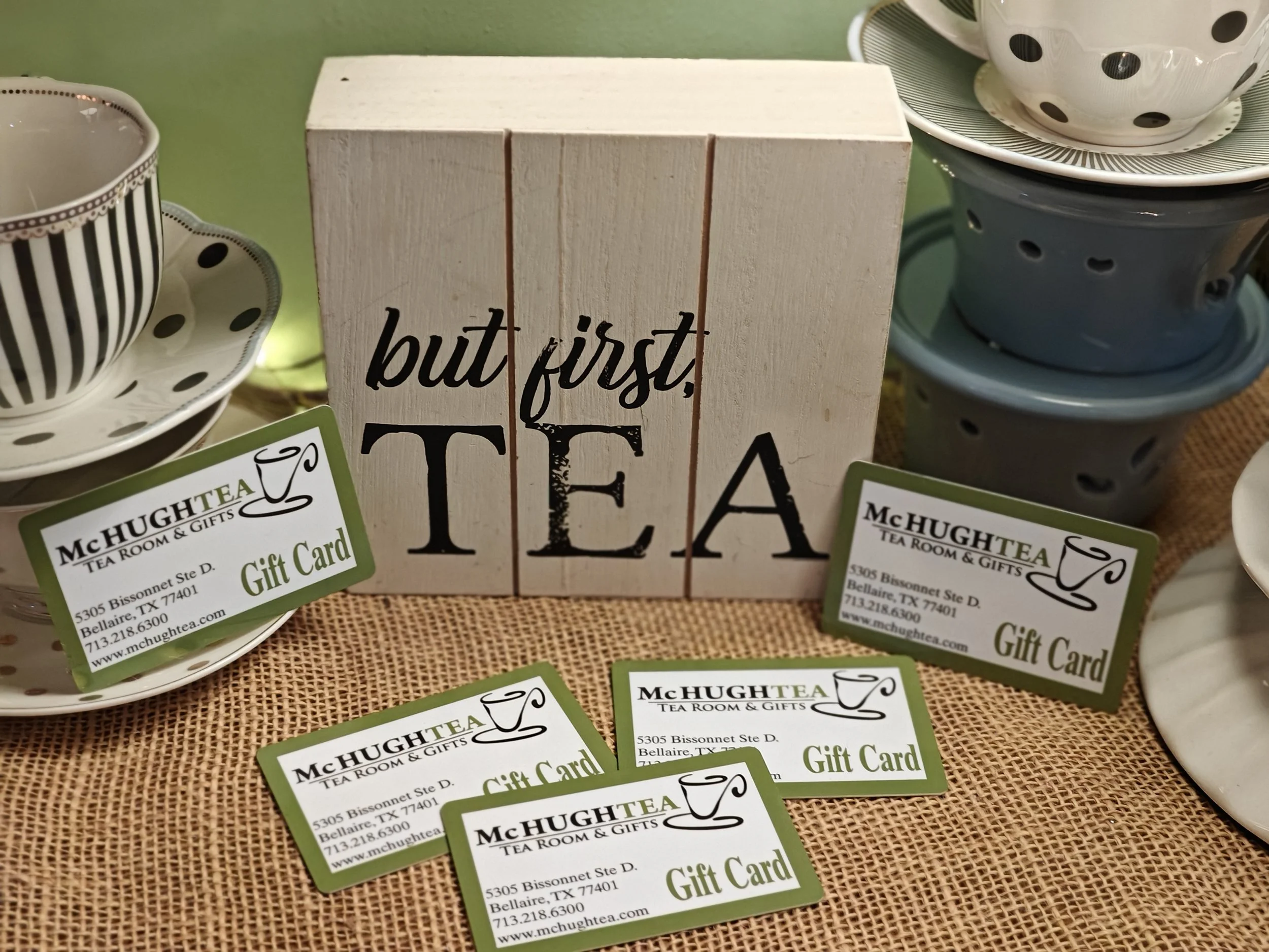 Unique Tea Gifts & Accessories | McHugh Tea Room Gift Shop | Houston ...