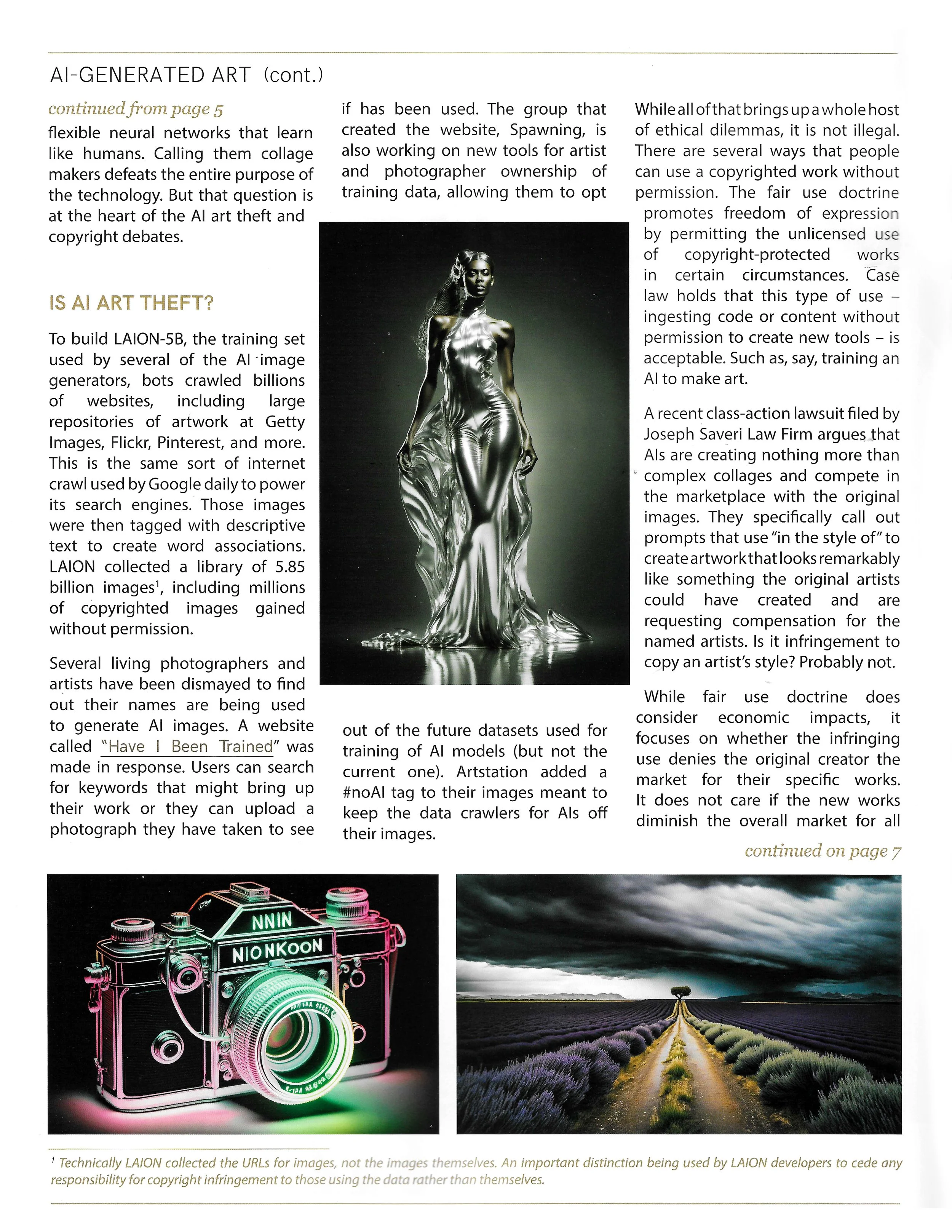 AI-Generated Art Article for ASP — Pouka Art & Photography