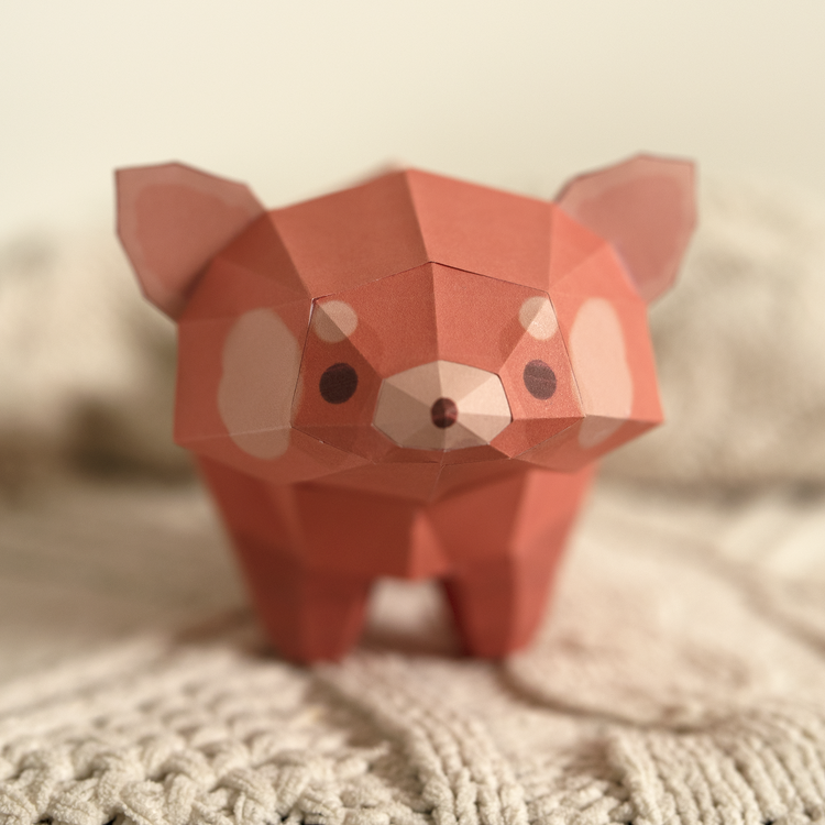capybara papercraft pattern — Sneepsnorp3D